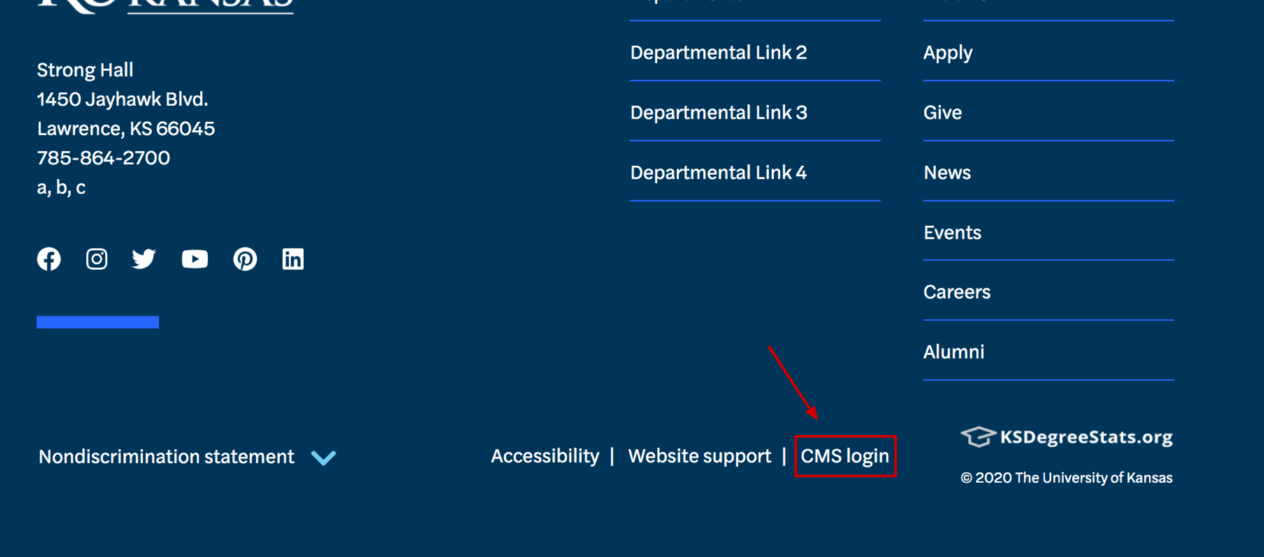 Welcome to KU CMS Sunflower | Jayhawk Global